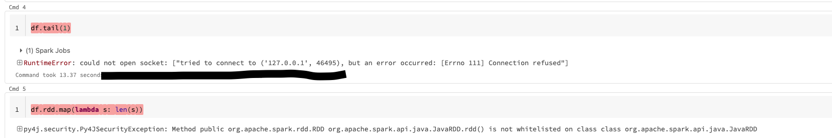 Solved: Python Code not working in DBR 10.4 LTS - Shared M... - Databricks Community - 31604